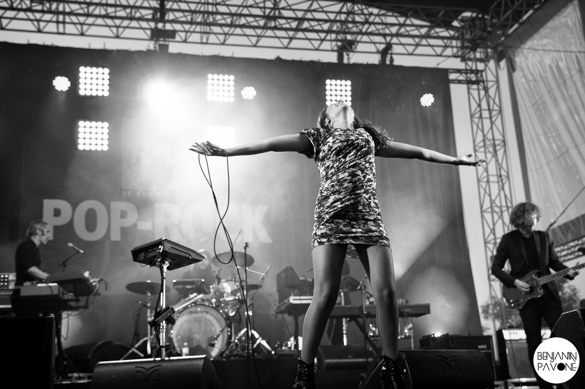 Benjamin Pavone : Festival RTL2 pop-rock live à Bordeaux